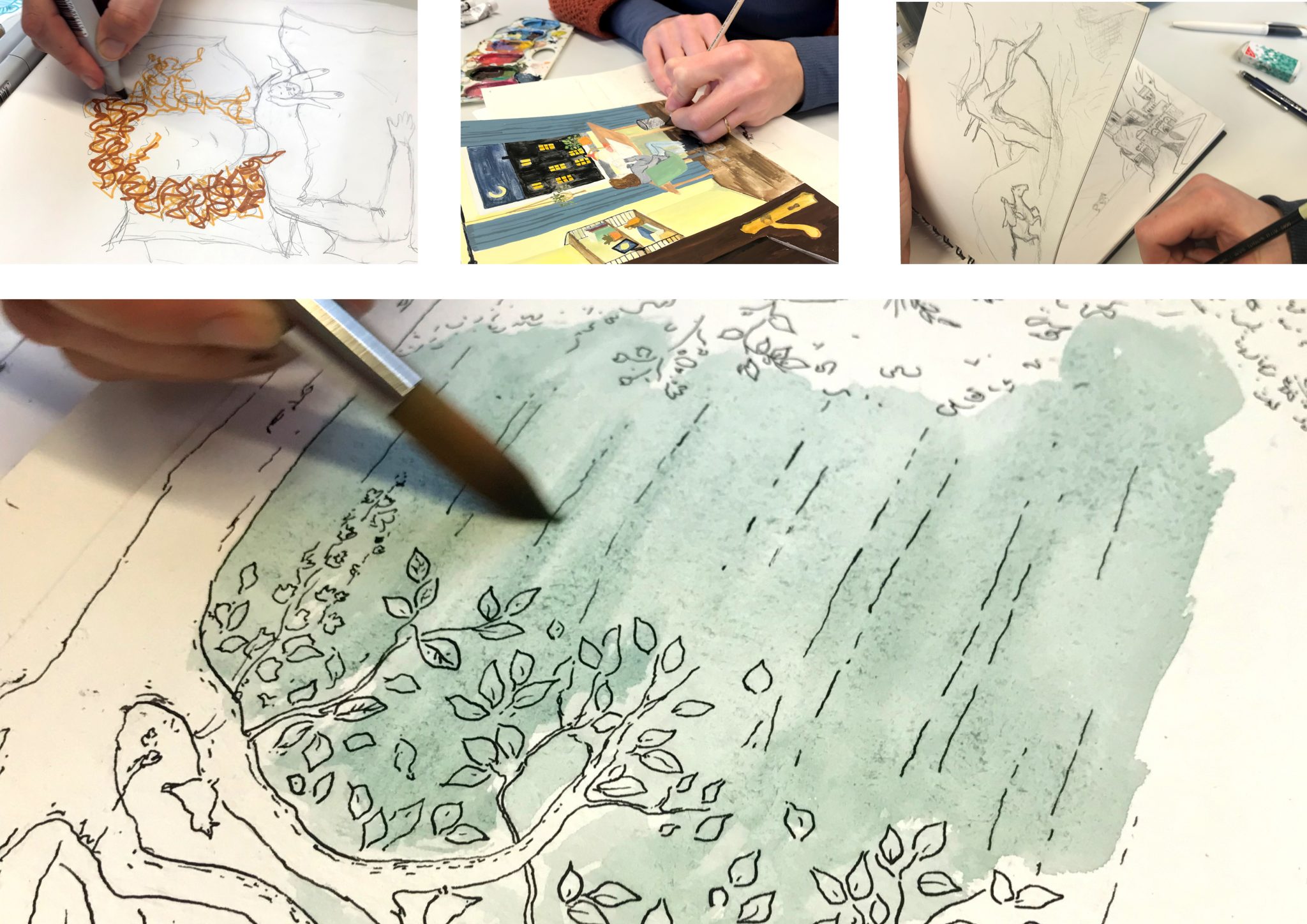 VHS Kurse - aha | Design und Illustration | Angela Holzmann